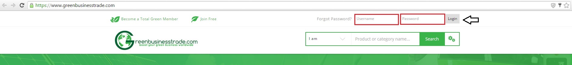 Total Green Live Chat - www.greenbusinesstrade.com